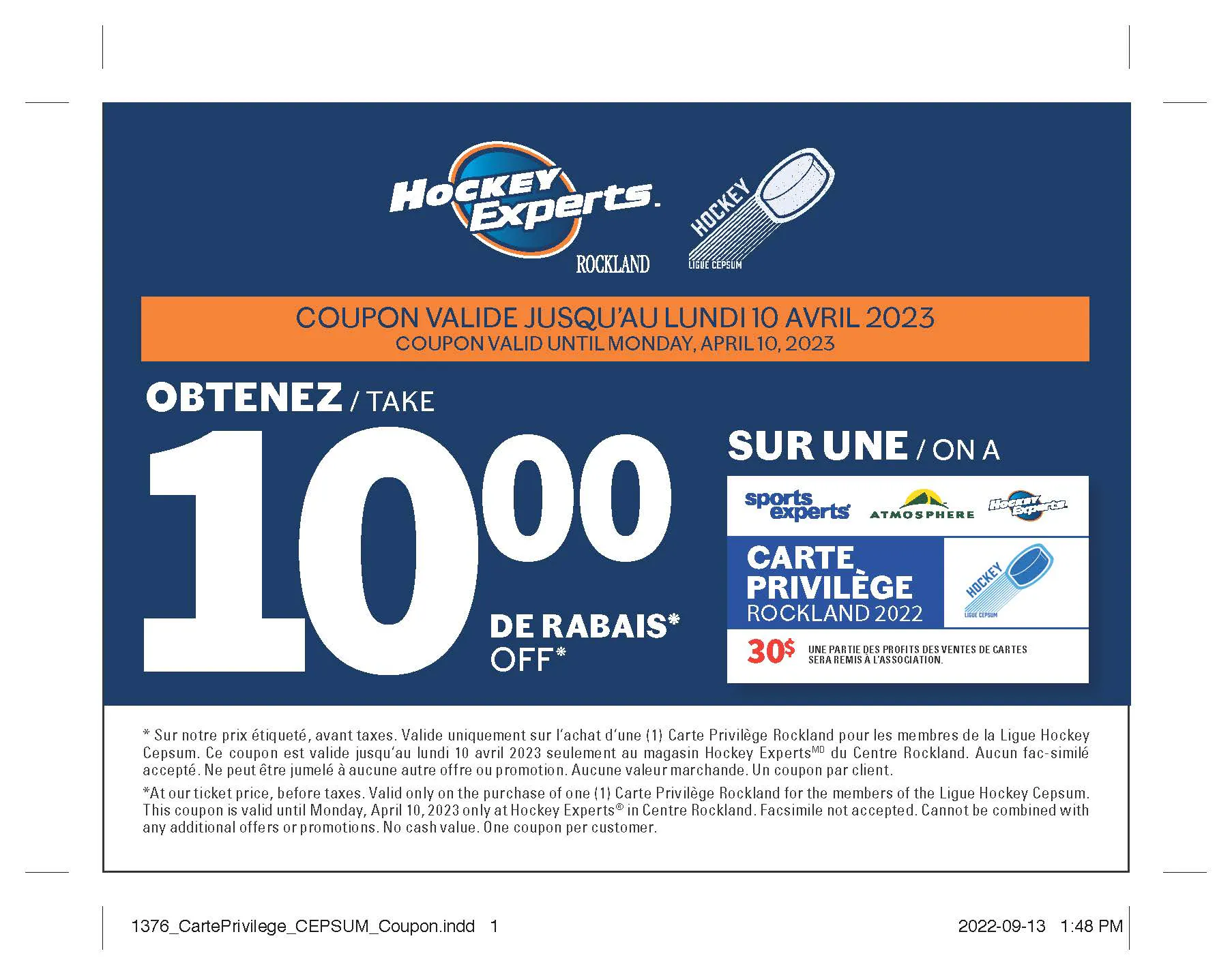 Guide de participation - Ligue de hockey - CEPSUM